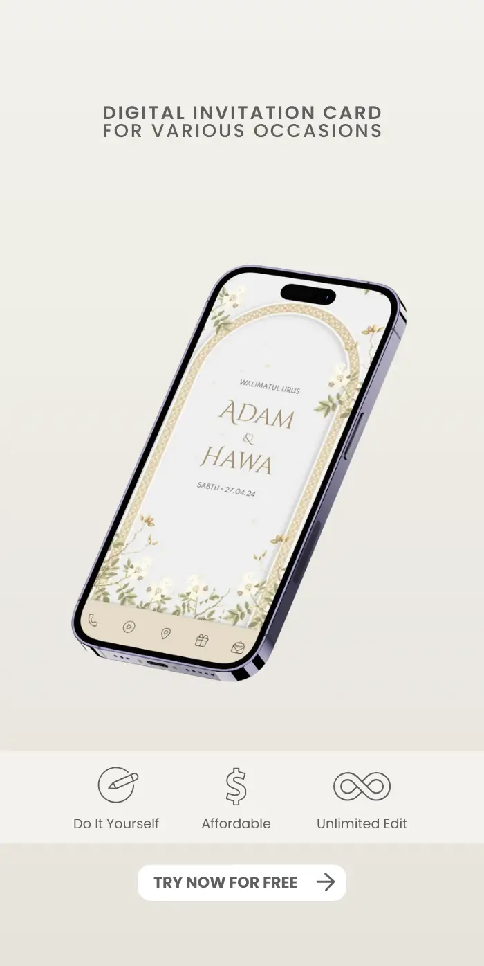 Jemputan | Kad Kahwin Digital