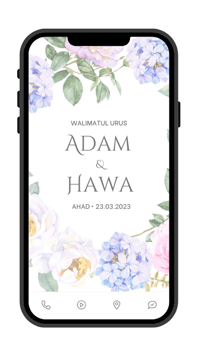 Jemputan | Kad Kahwin Digital