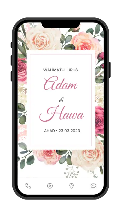 Jemputan | Kad Kahwin Digital