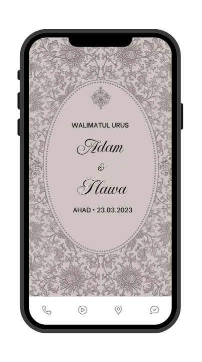 Jemputan | Kad Kahwin Digital