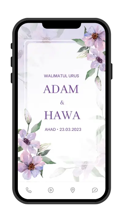 Jemputan | Kad Kahwin Digital